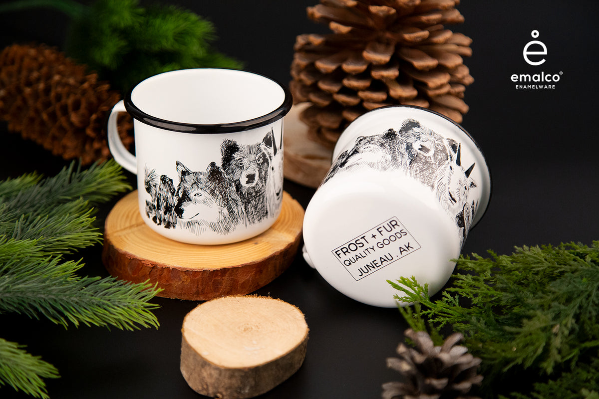Southeast Mammals Enamel Mug – Frost and Fur